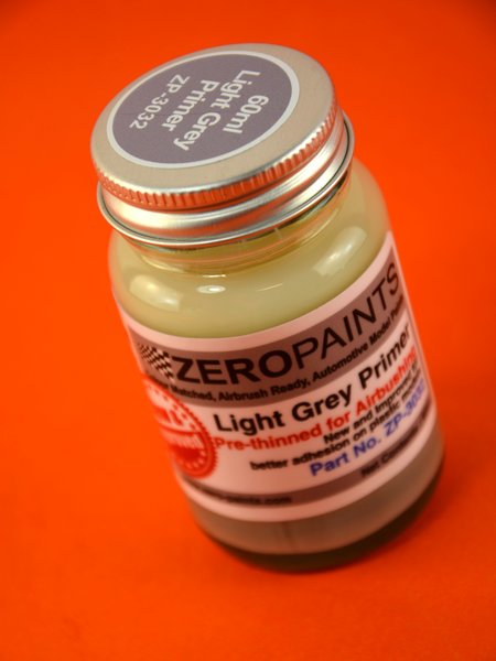 Zero Paints ZP-3032: Primer Light Grey Primer 1 x 60ml (ref. ZP-3032) | SpotModel